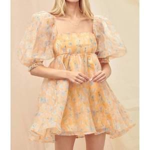 FORE | Dresses | New Fore Blossom Dress In Orange | Poshmark